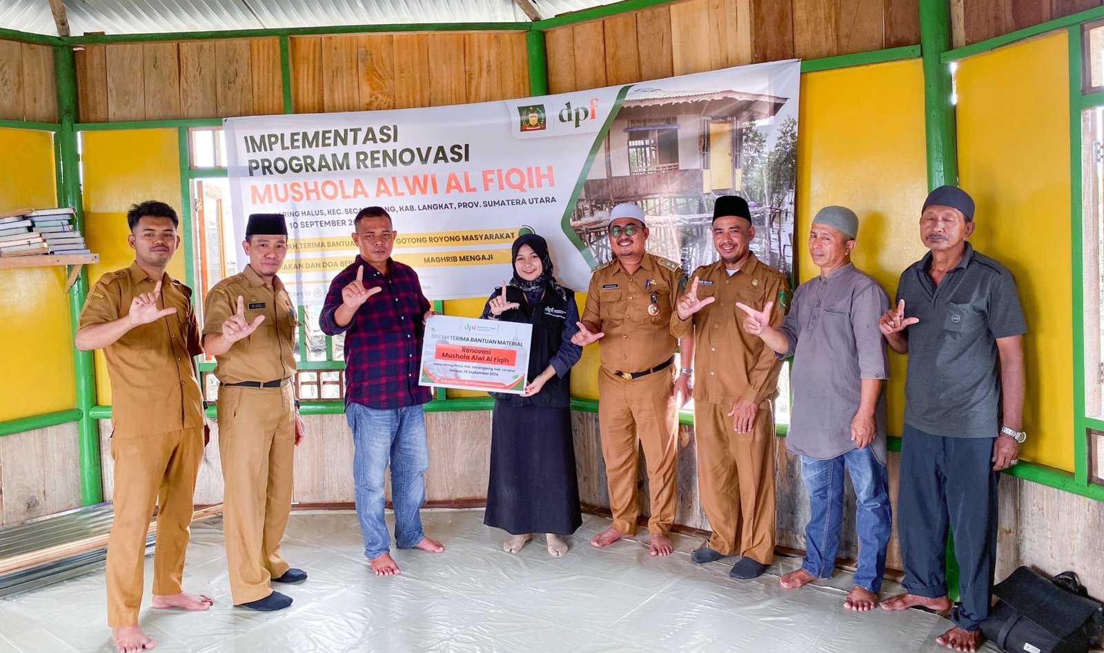 LAZNAS Djalaluddin Pane Foundation bersama Pemerintah Kabupaten Langkat ...