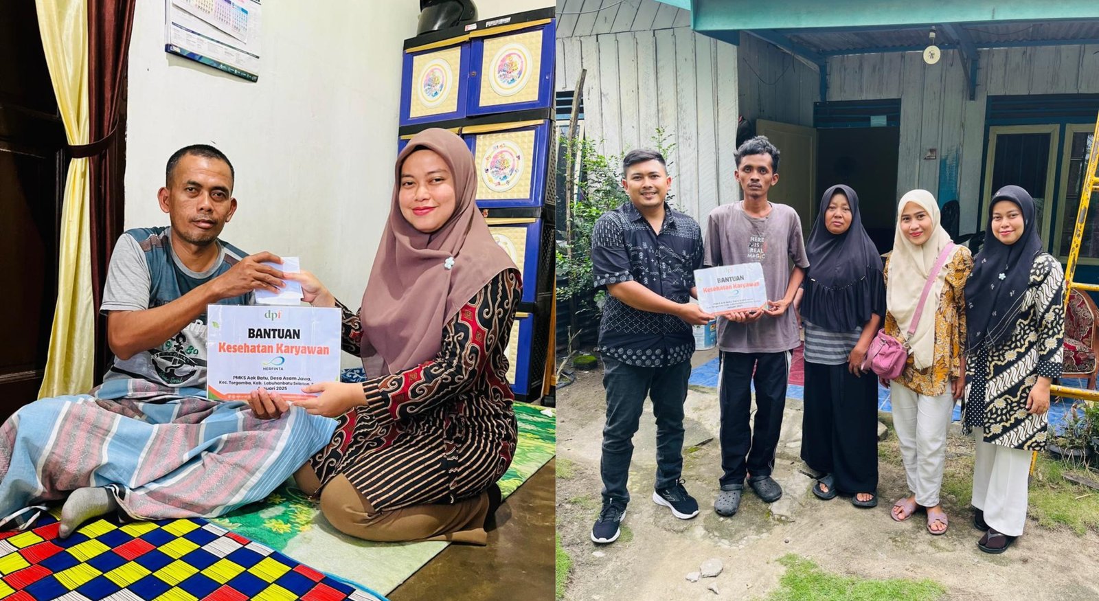 LAZNAS DPF Salurkan Bantuan Kesehatan bagi Karyawan Herfinta Group ...
